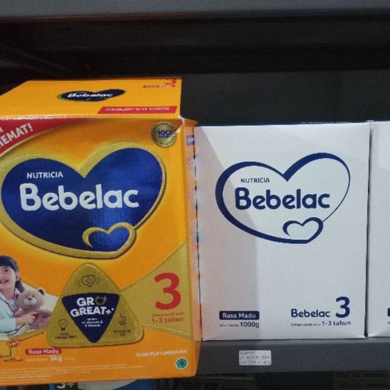 Jual BEBELAC 3 | 4 MADU VANILA 1000G / 1KG / 1000GRAM | Shopee Indonesia