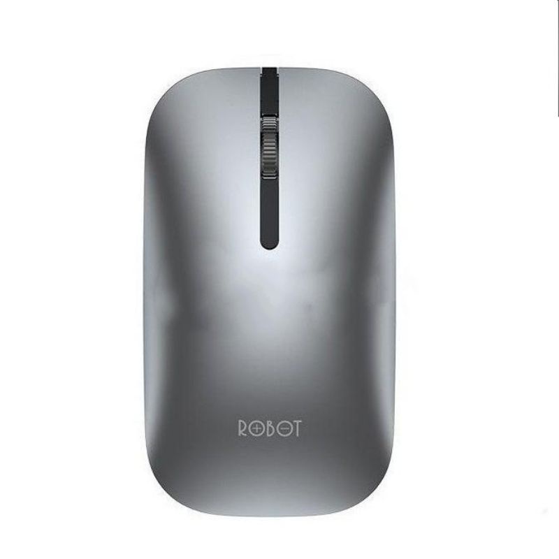 Jual ROBOT M510 Mouse Wireless Silent Slim Metal Scroll Wheel 2.4G ...
