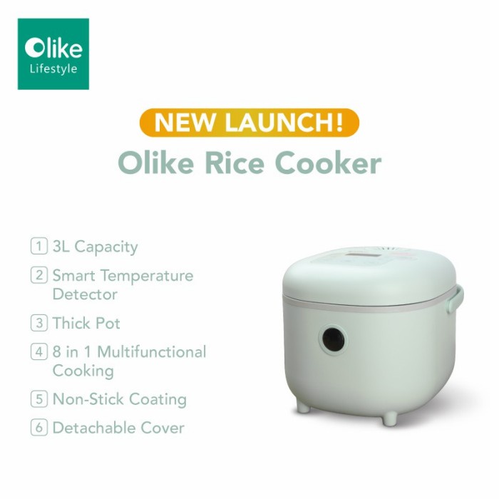 Jual Olike Rice Cooker - Garansi Resmi | Shopee Indonesia