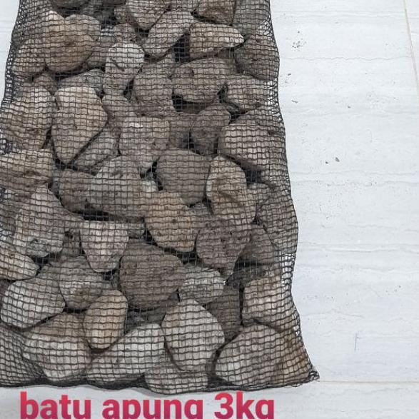 Jual media filter batu apung pumice stone kemasan 3kg | Shopee Indonesia