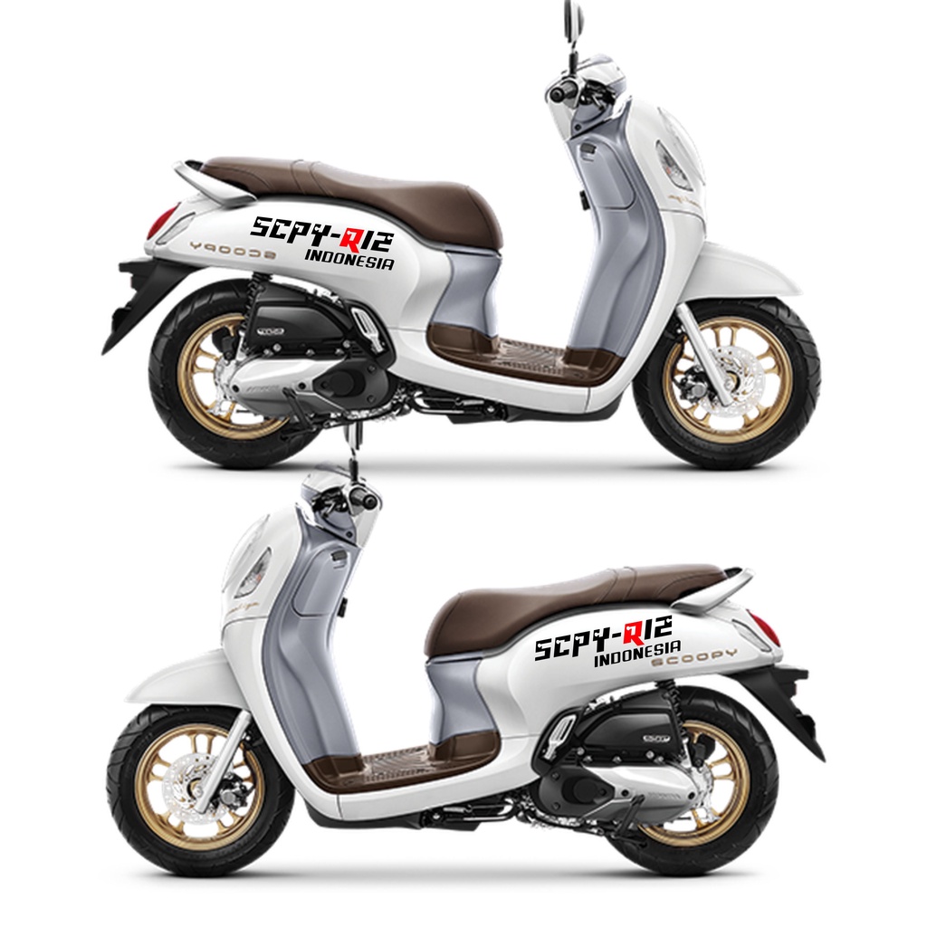 Jual stiker cutting scpy-r12 scoopy stiker scpy ukuran 28x7 | Shopee ...