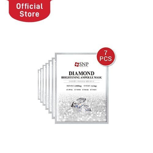 Jual SNP 7 Days Diamond Brightening Ampoule Mask Bundle | Shopee Indonesia