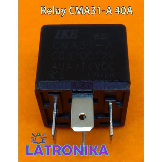 Jual Relay Mobil HKE Asli CMA31-A DC12V Relay 12V 40A 12Volt 12 V Volt ...