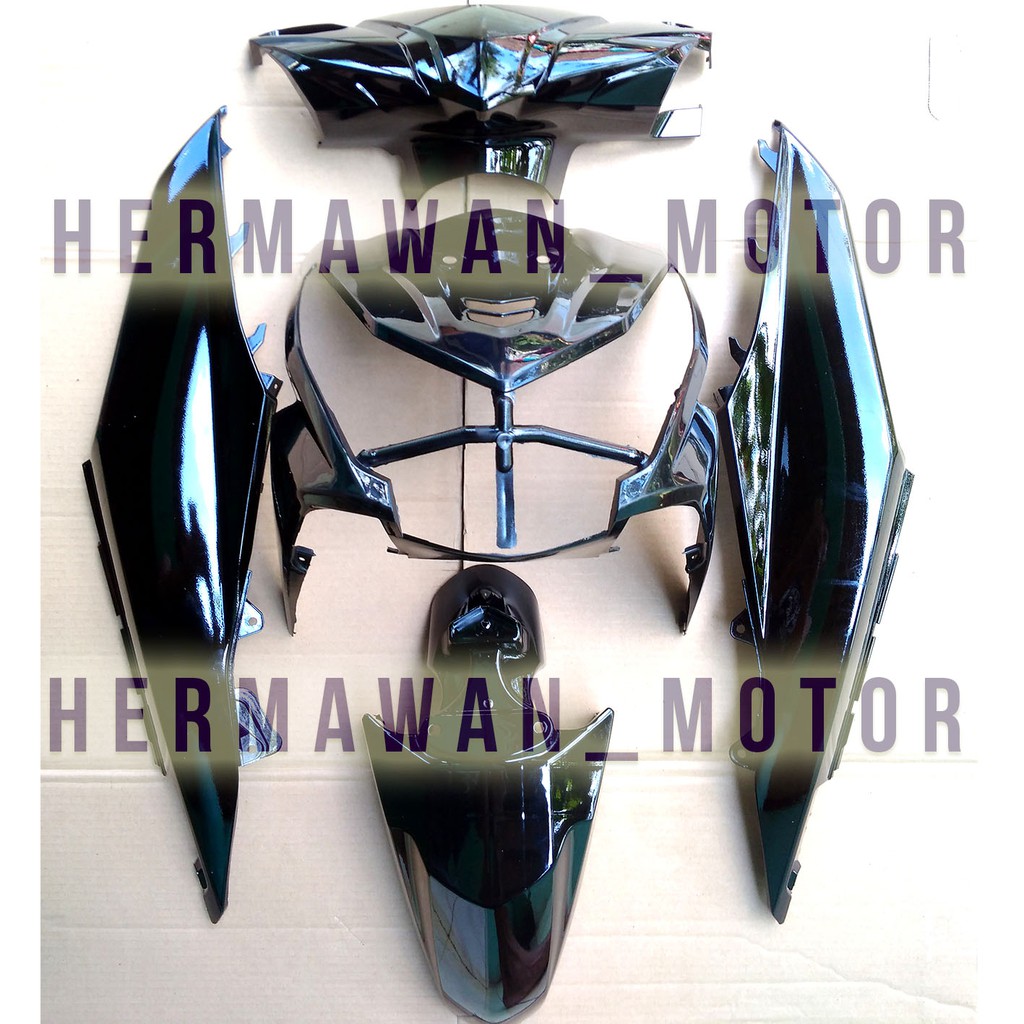 Jual body honda beat FI Th 2013-2015 warna hitam | Shopee Indonesia