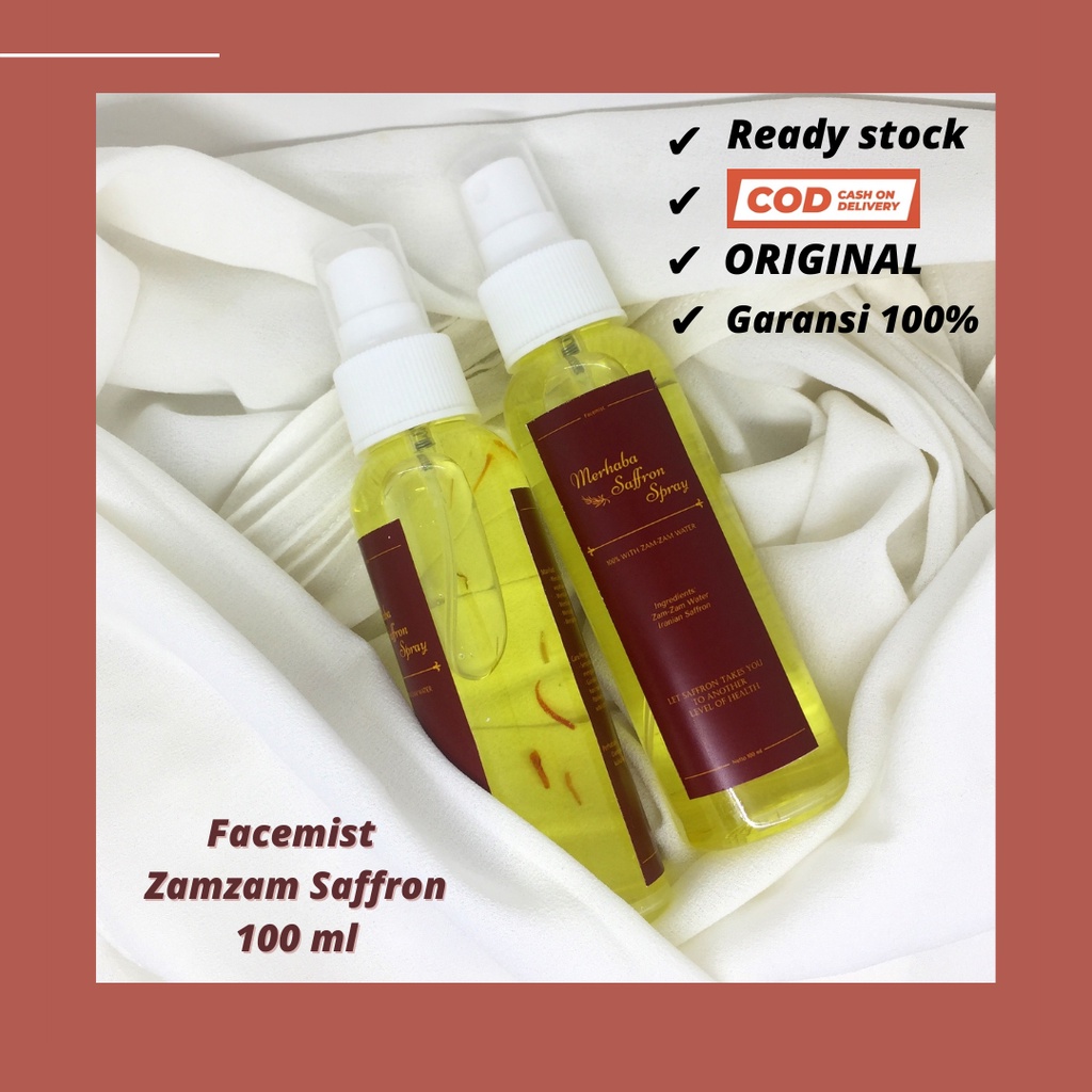 Jual FACE MIST SAFRON ZAMZAM 100ml - ZAMZAM SAFFRON TONER | SPRAY ...