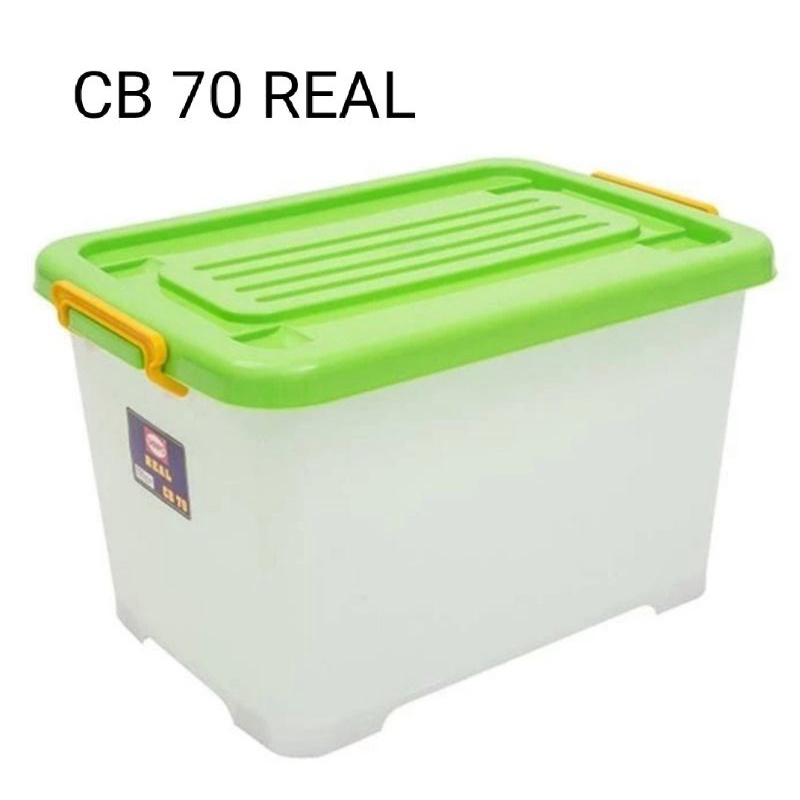 Jual SHINPO : CB70 BOX CONTAINER 70 LITER CB 70 REAL / TEMPAT PENYIMPANAN SERBA GUNA DENGAN RODA ...