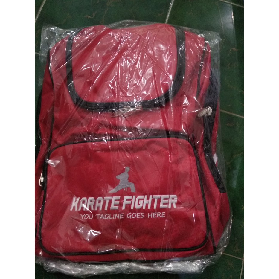 Jual Tas Karate Ransel Punggung Backpack Bag Sedang Pertandingan Kumite ...