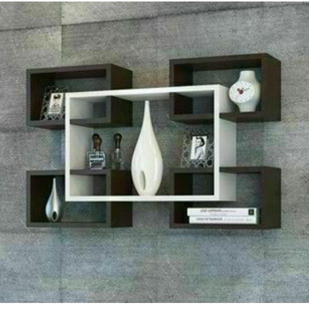 Jual Model Rak Meja Tv Minimalis Kayu Palet Alumunium Besi Gantung ...