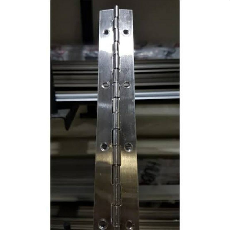 Jual engsel piano harmonika renteng panjang stainless silver panjang 1 ...