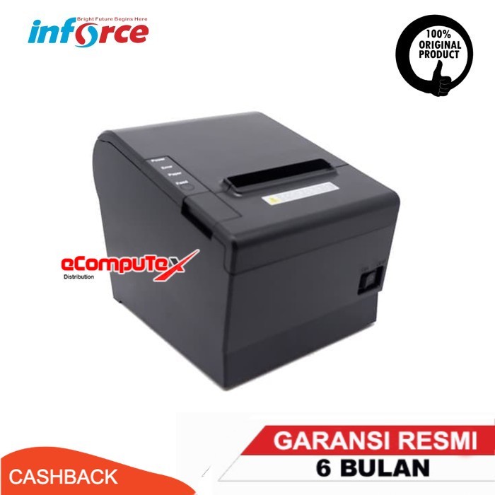 Jual PRINTER KASIR NOTA STRUK THERMAL INFORCE CB810 USB + RS232 - RESMI ...