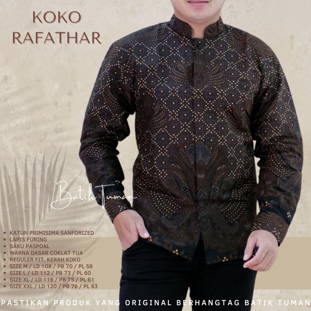 Jual KOKO RAFATHAR Koko Batik Pria Lapis Furing Batik Katun Primisima ...