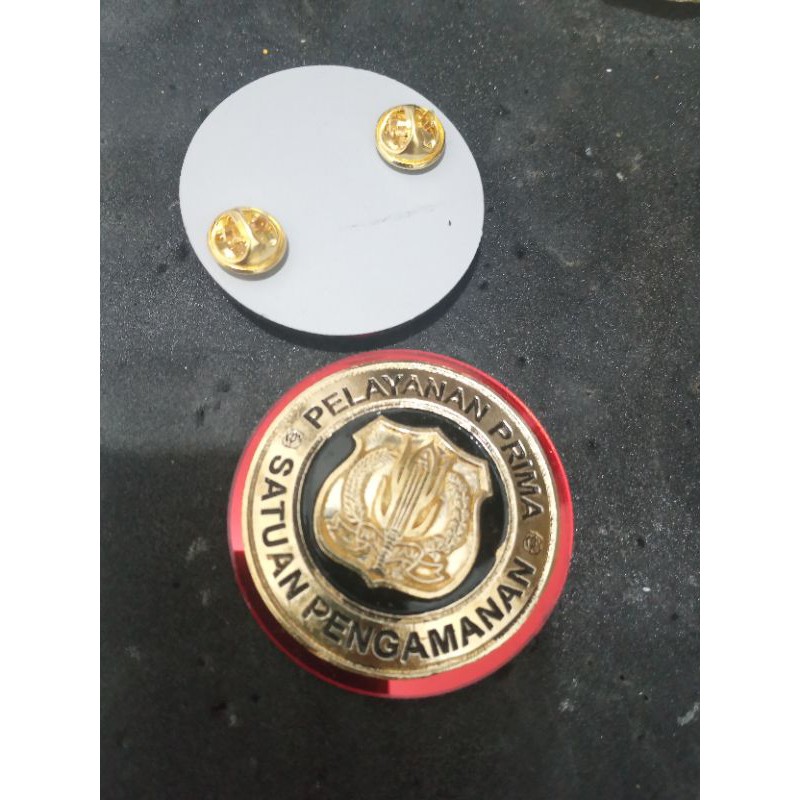 Jual pin pelayanan prima satuan pengamanan(SATPAM) | Shopee Indonesia