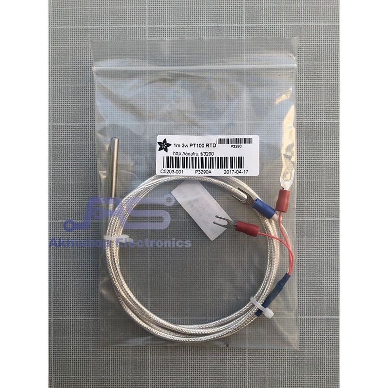 Jual Platinum RTD Sensor - PT100 - 3 Wire 1 meter long | Shopee Indonesia