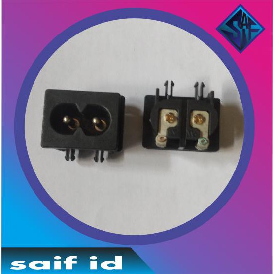 Jual Soket Power Listrik Angka 8 Jack AC Power Konektor | Shopee Indonesia