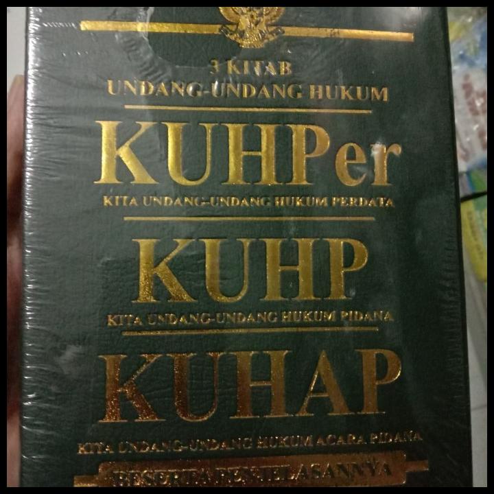 Jual Buku Tiga Undang Undang Kuhaper Dan Kuhap Dan Kuhp Edisi Lengkap | Daisy | Shopee Indonesia