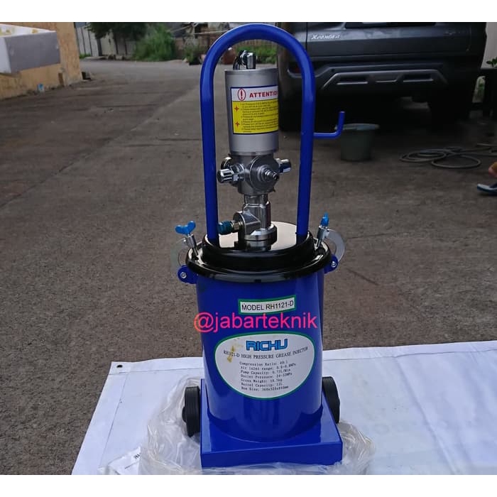 Jual POMPA GEMUK ANGIN 12 LITER AIR GREASE LUBRICATOR RICHU | Shopee ...