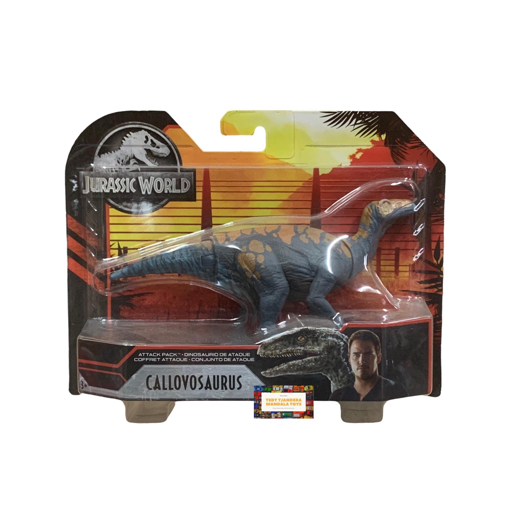 Jual Jurassic World Attack Pack Callovosaurus | Shopee Indonesia