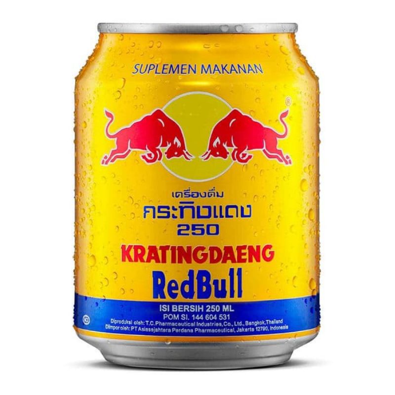 Jual Red Bull Gold Can Minuman Energi Kaleng 250ml | Shopee Indonesia