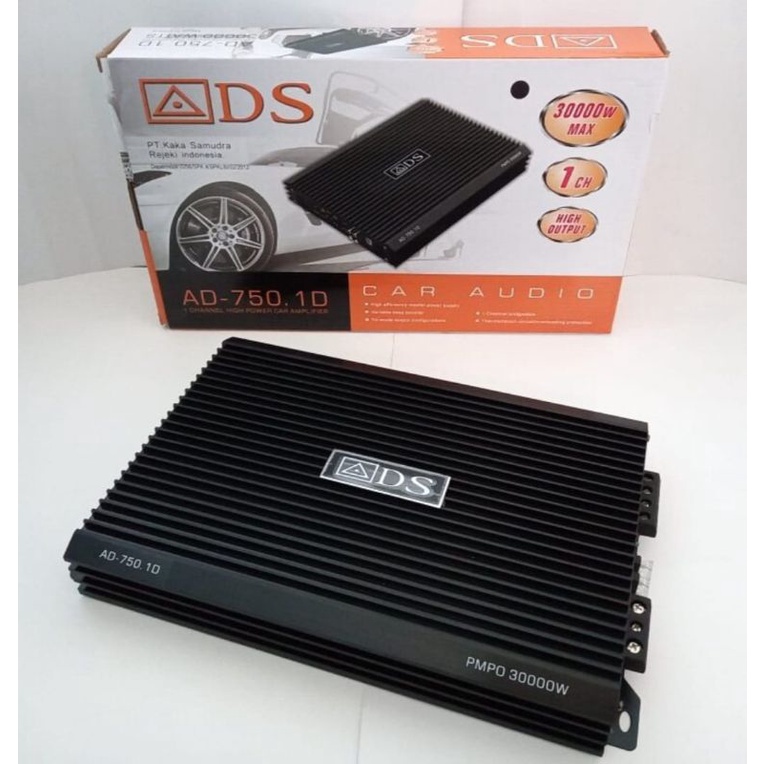 Jual power amplifier ADS AD-750.1D monoblock Class D | Shopee Indonesia