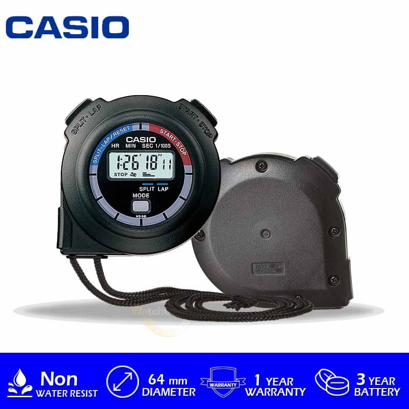 Jual Casio Timer Stopwatch HS3V-1B | Shopee Indonesia