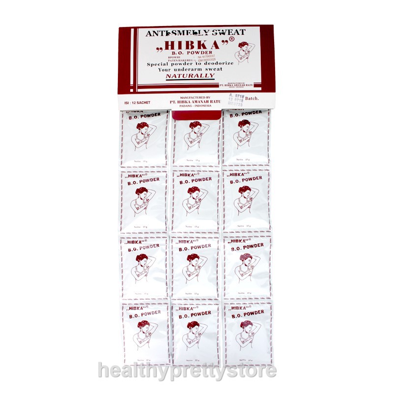 Jual Hibka Bedak (12 sachet) | Shopee Indonesia