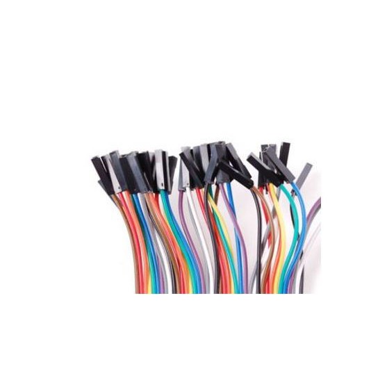 Jual Kabel Jumper Female Female Arduino Pelangi Rainbow Cable | Shopee ...
