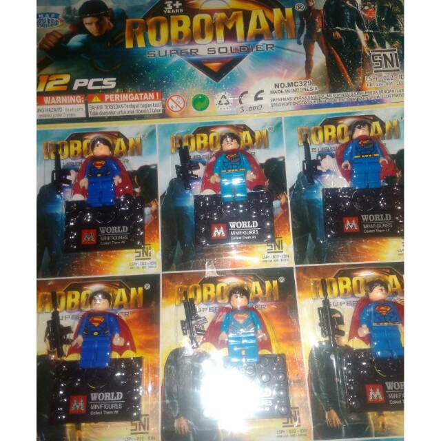 Jual Mainan Lego Superman / Hulk isi 12 pcs | Shopee Indonesia