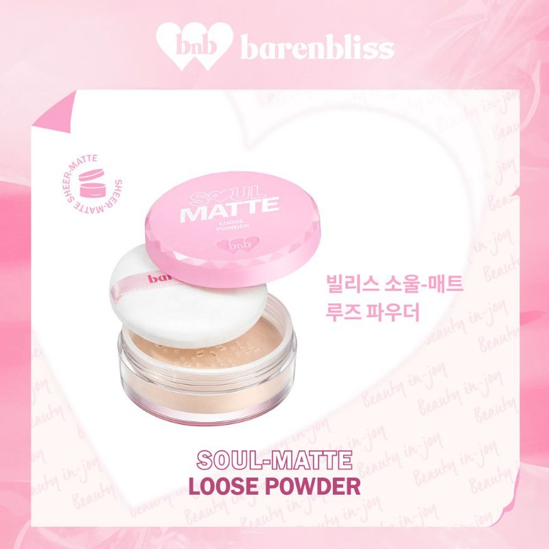 Jual BNB barenbliss soul-matte loose powder | Shopee Indonesia