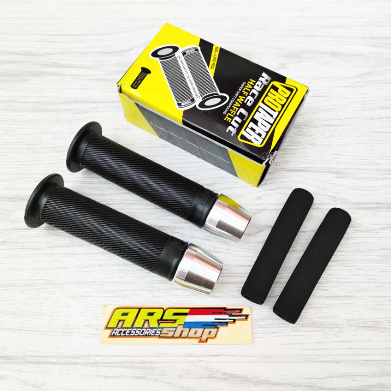 Jual handgrip sarung gas protaper model bulu + jalu stang chrome model ...