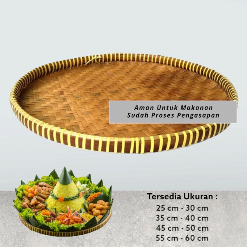 Jual TAMPAH BAMBU NAMPAN NYIRU TUMPENG ANYAMAN | Shopee Indonesia