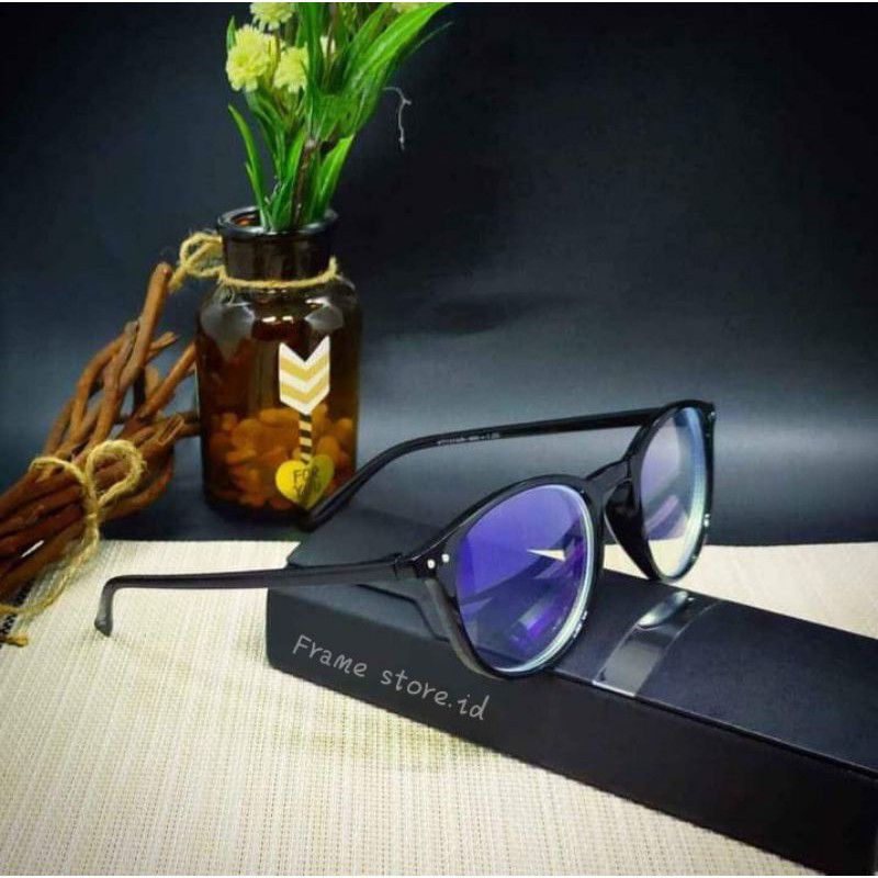 Jual Kacamata Lensa Minus BLue Ray Anti Radiasi Unisek | Shopee Indonesia