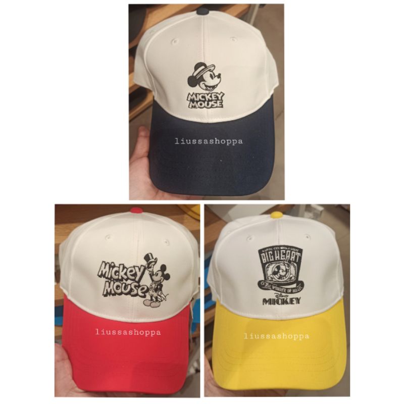 Jual Topi Miniso - Mickey Mouse Collection Classic Baseball Cap ...