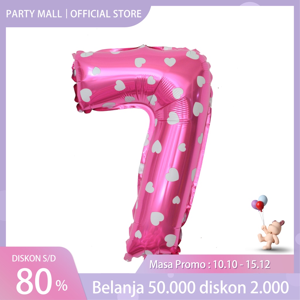 Jual Balon Foil Huruf Pink 16 Inch 40cm Abjad Alphabet A-Z Balon Foil ...