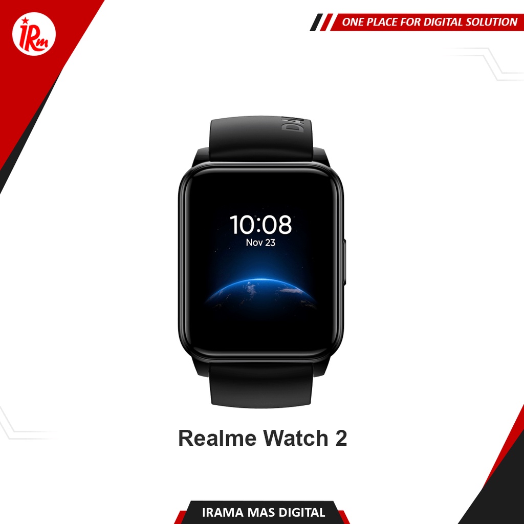 Jual Realme Watch 2 Sporty Smartwatch (Black) | Shopee Indonesia