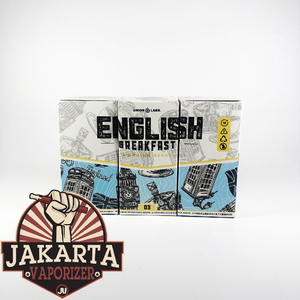 Jual ENGLISH BREAKFAST MORNING BERRY 60ML 3MG 7MG 11MG BY UNIONLABS ...