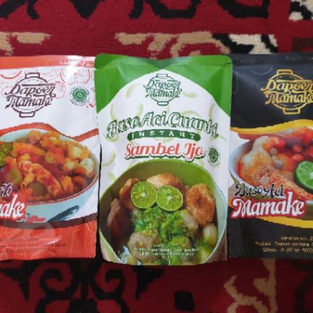 Jual Baso aci viral mamake sambel ijo, seblak, ori / agen garut ...