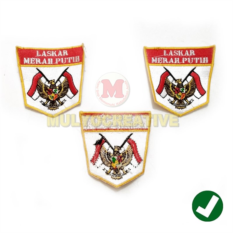 Jual Patch Laskar Merah Putih Garuda Emblem Patch LMP Garuda Murah ...