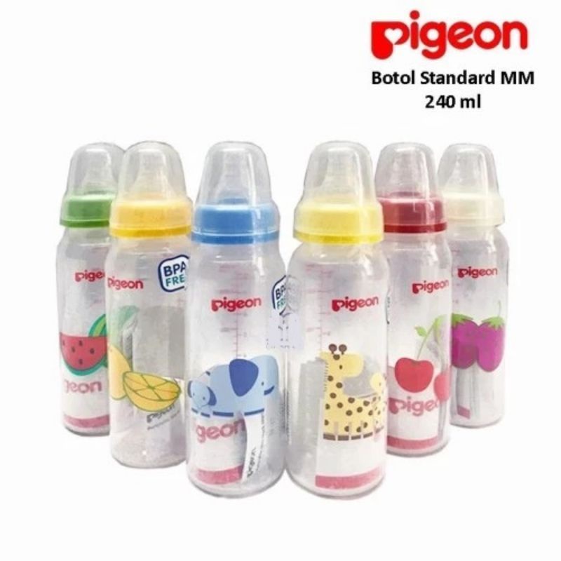 Jual botol susu standar neck nipple dot peristaltik tutup botol/screw ...