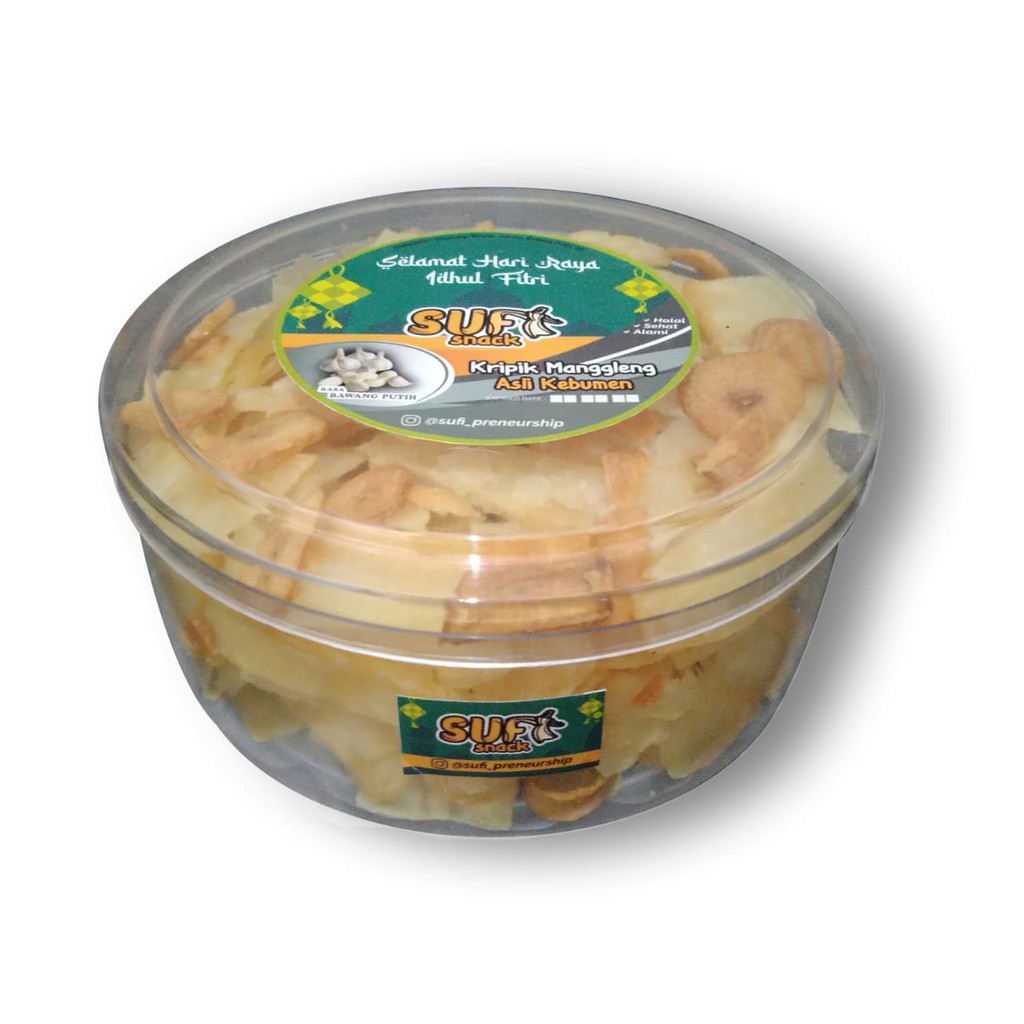 Jual Parcel Lebaran Kripik MANGGLENG Singkong Rasa BAWANG PUTIH Sufi ...