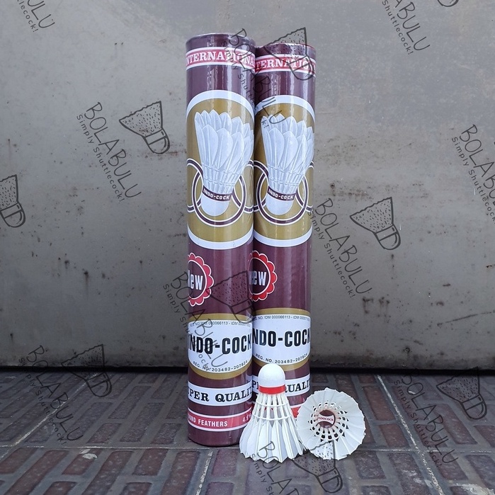 Jual SHUTTLECOCK INDOCOCK COKLAT | Shopee Indonesia