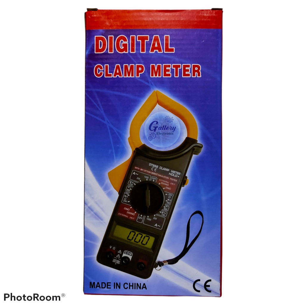 Jual CLAMP METER DIGITAL DT-266 ( Tang Amper ) | Shopee Indonesia