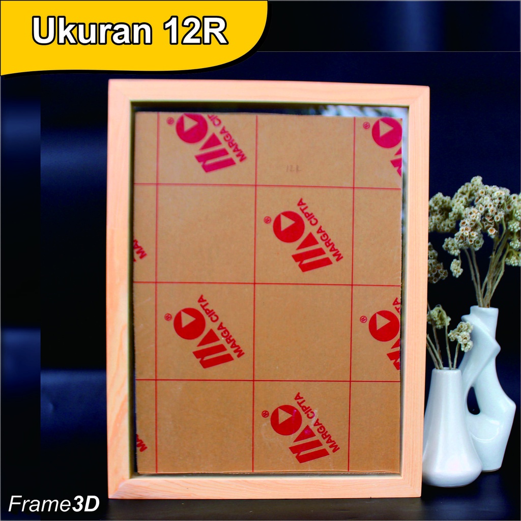 Jual Grosir!! Frame foto/Pigura/Bingkai Kayu 3D ukuran 12R(30x40cm ...
