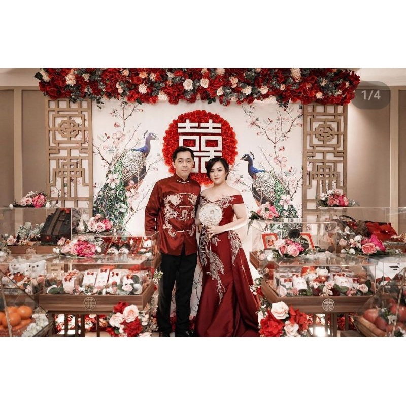 Jual PAKET PROMO - DEKORASI SANGJIT + GOWN (DECOR SANGJIT / ENGAGEMENT ...