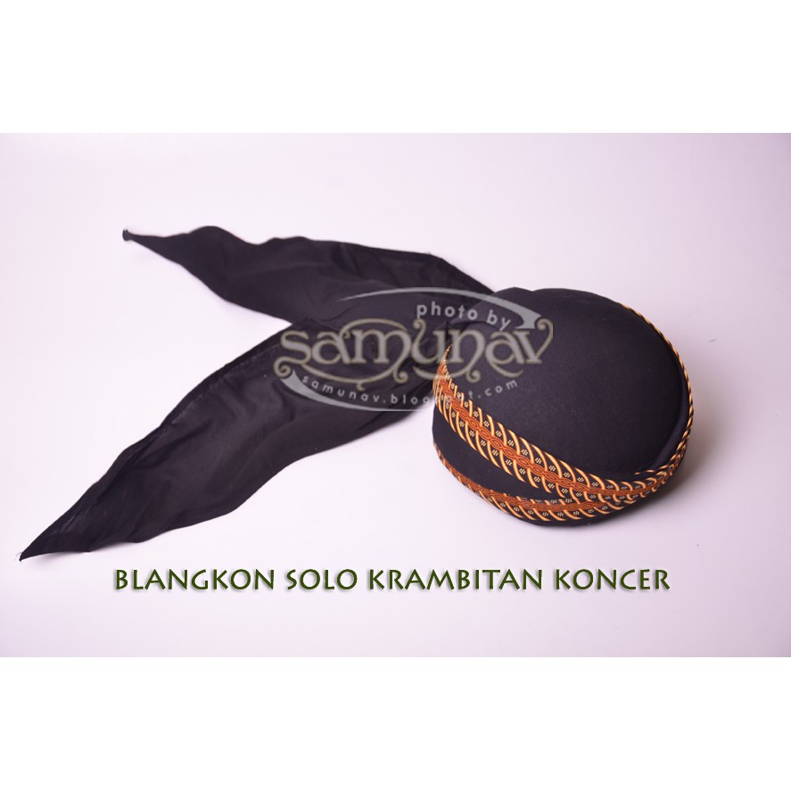 Jual Blangkon Solo Model Kuncir / Sliwir Motif Samurai Coklat | Shopee ...
