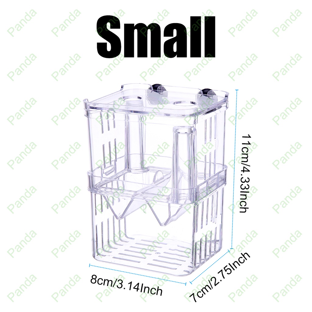 Jual Guppy Breeding Hatching Isolation Box S/M/L Size Karantina ikan ...