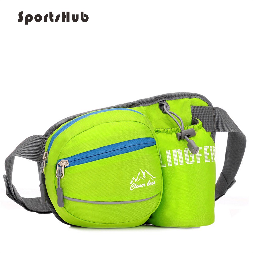 Jual SPORTSHUB Waterproof Waist Running Bags with Bottle Holder Sports ...