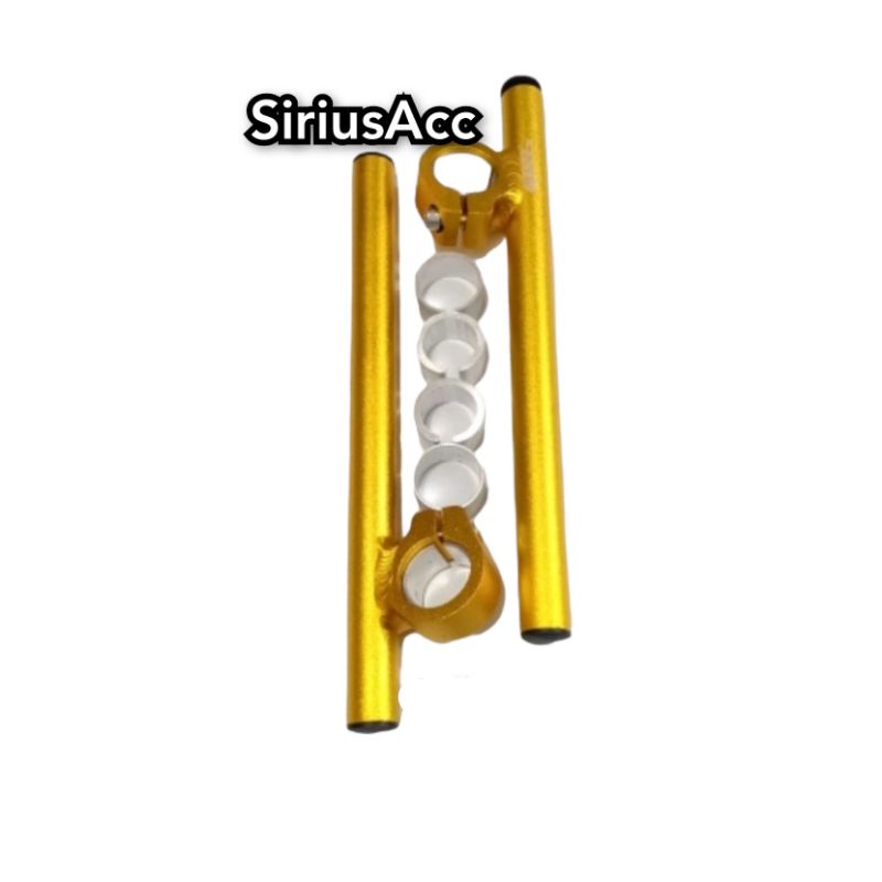 Jual Stang Jepit Drag 15 Derajat Stang Drag CNC Universal Satria Ninja ...