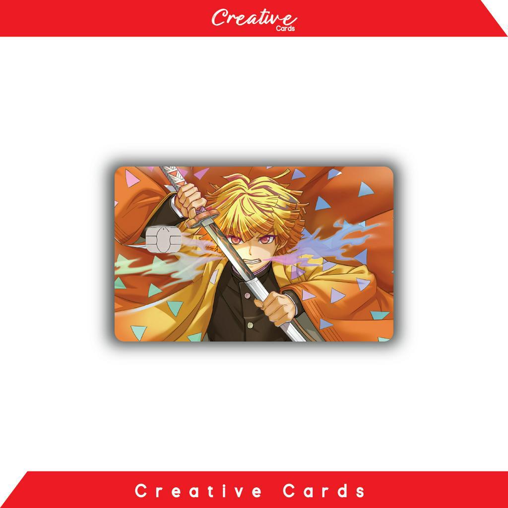 Jual Stiker Sticker Garskin Kartu Atm Skin Card Anime - KIMETSU NO ...