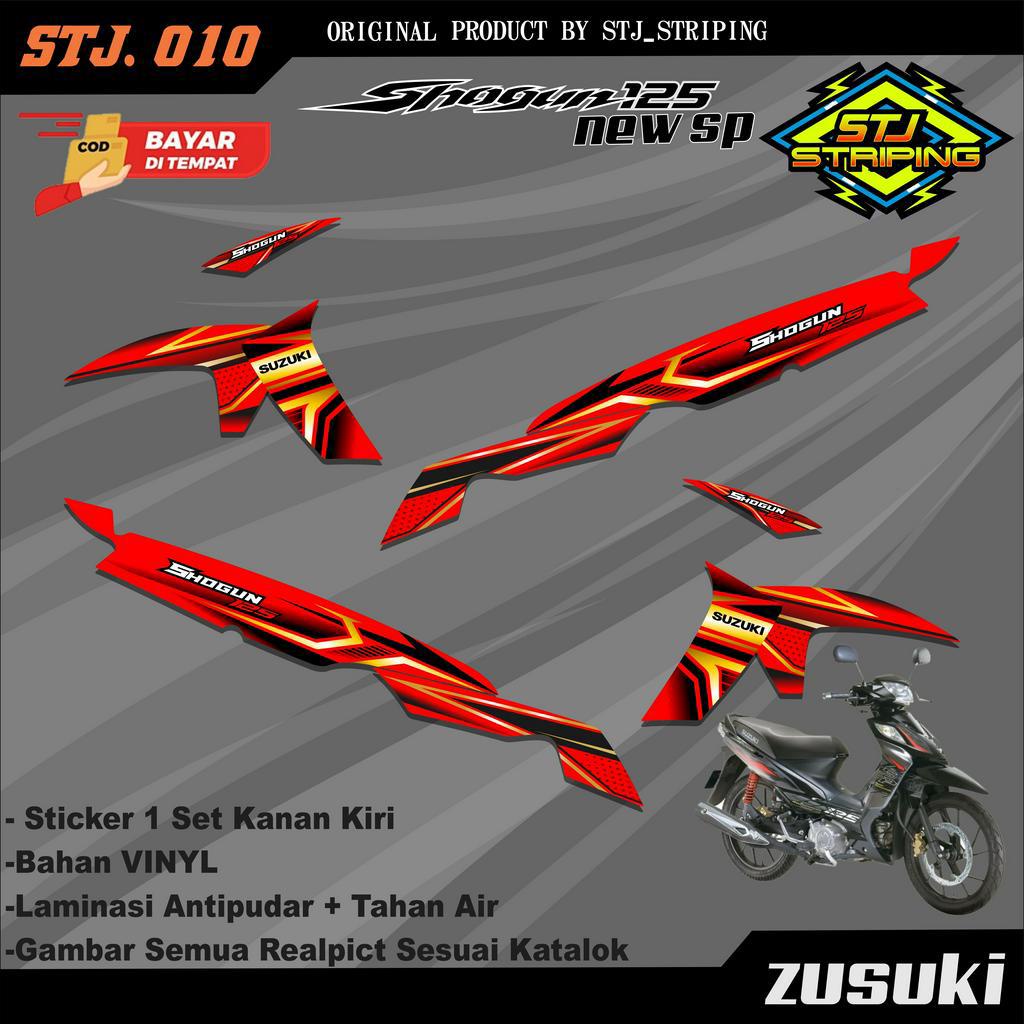 Jual Sticker Striping SHOGUN NEW SP - Stiker Striping Variasi Motor ...