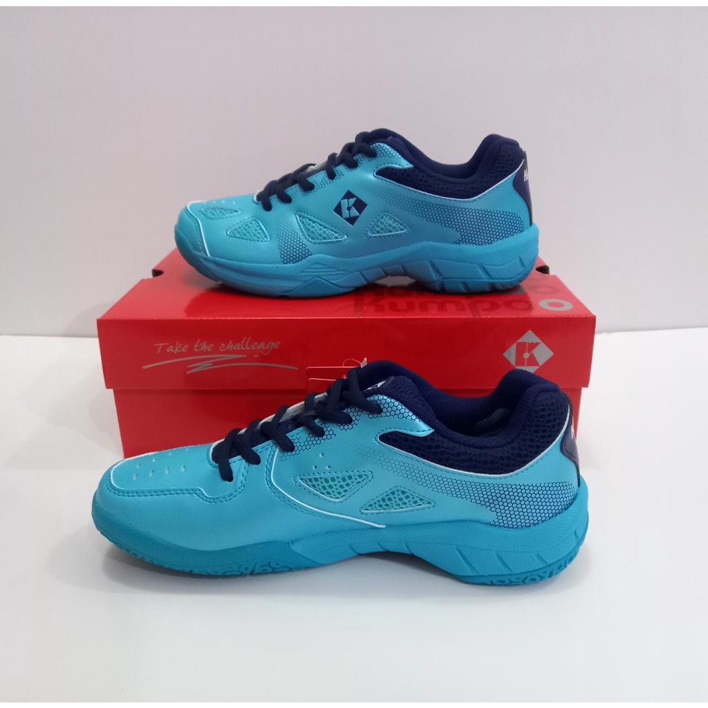 Jual SEPATU BADMINTON KUMPOO ORIGINAL KH-E23 MINT BLUE | Shopee Indonesia